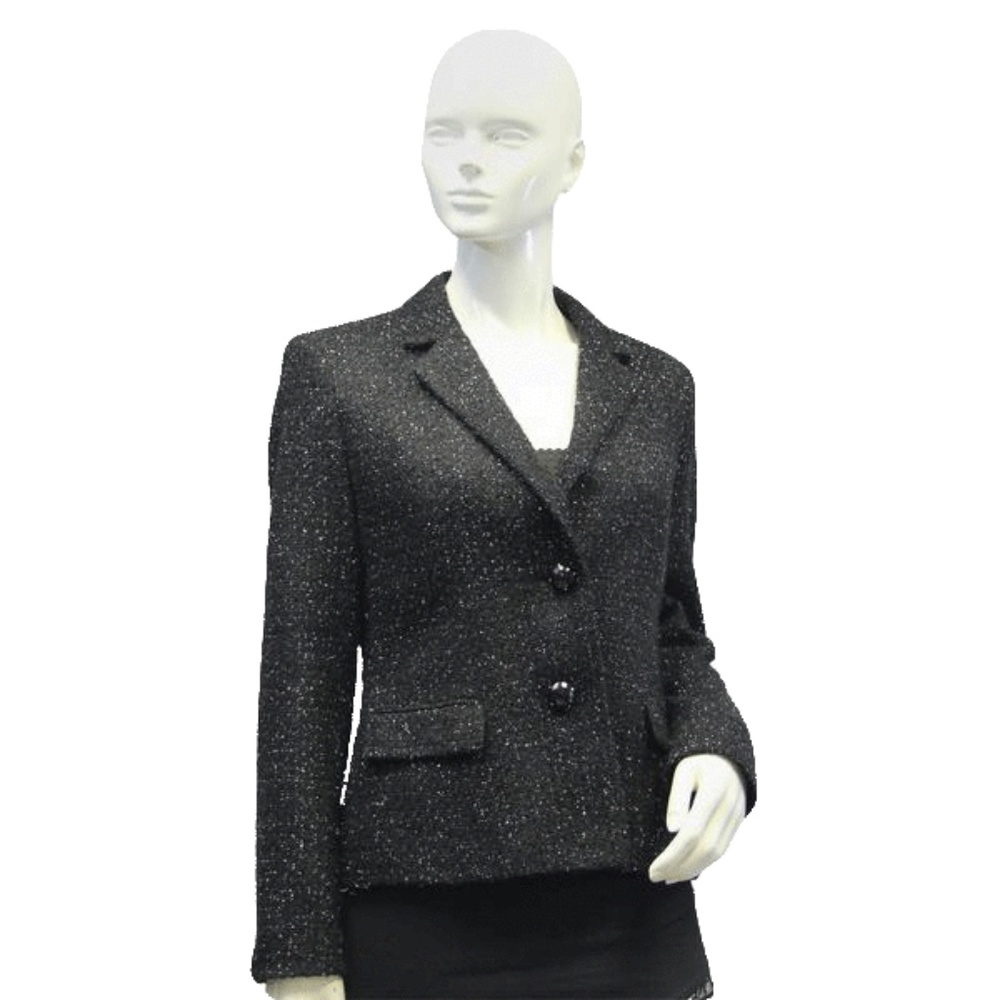 Anne Klein I Spy Sparkle Jacket Sz 4 Sku 000007 - Gem